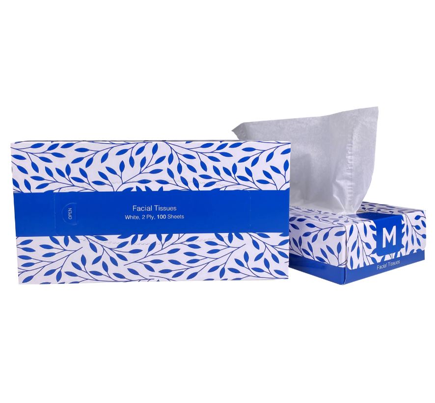 Paper Hygiene - Facial Tissues White - Kiwi Business