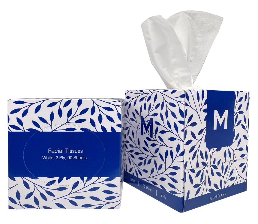 Paper Hygiene - Facial Tissues White - Kiwi Business