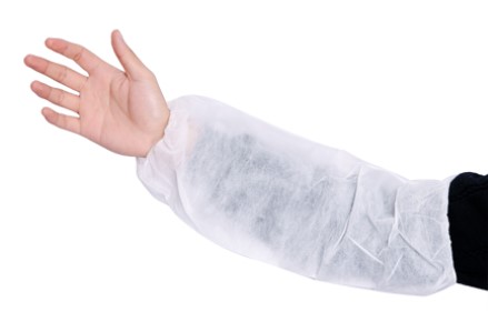 Protective Wear - Arm Protection 200mm x 400mm x 25gsm (400) White ...