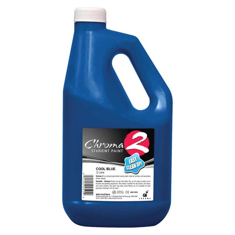 Chroma C2 Paint 2 Litre Cool Blue - Kiwi Business