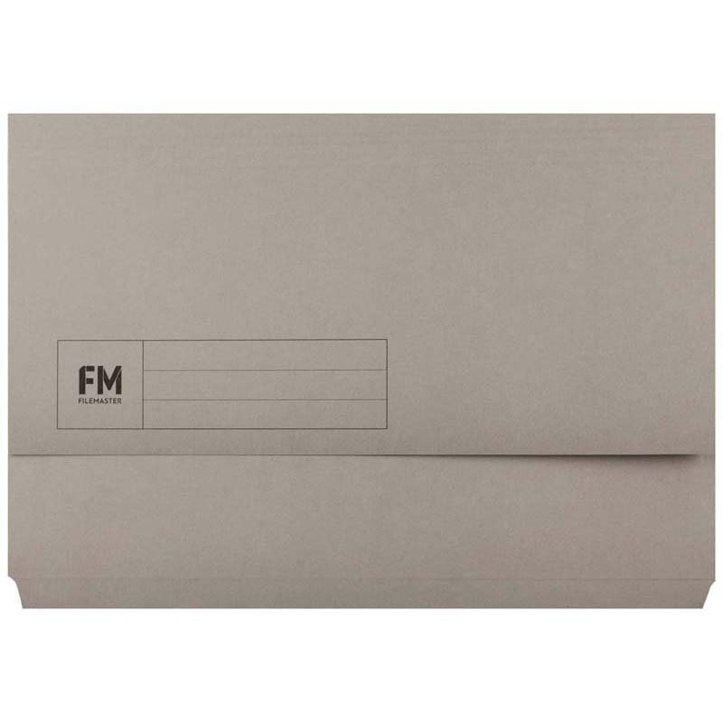 FM Document Wallet Grey Foolscap - Kiwi Business
