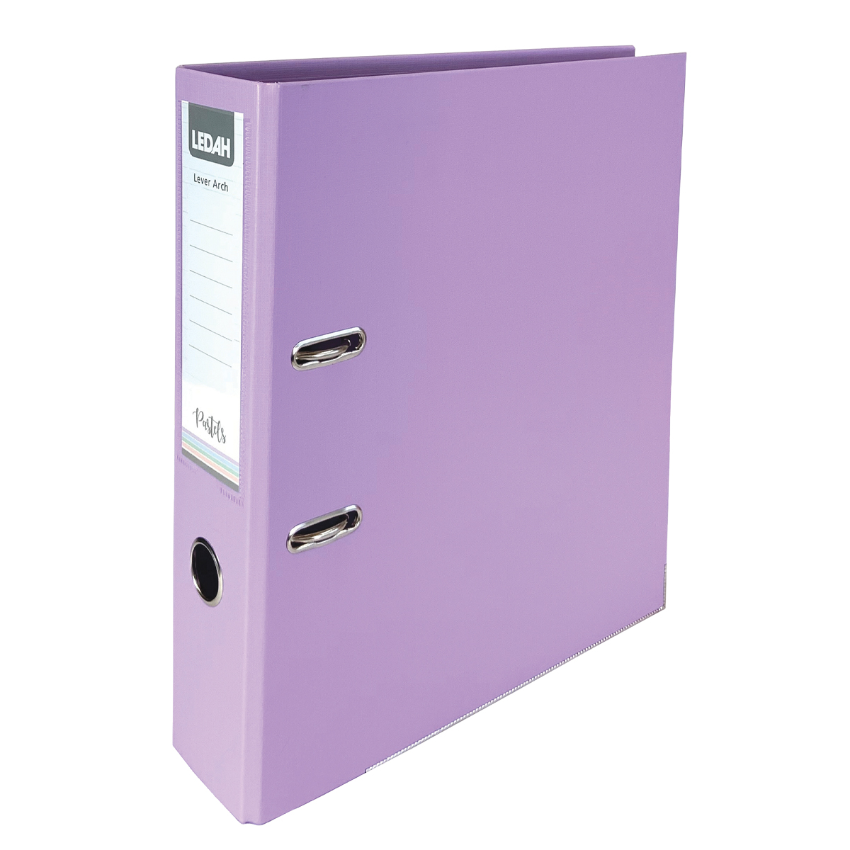 Ledah Pastels Binder Purple A4 Lever Arch - Kiwi Business