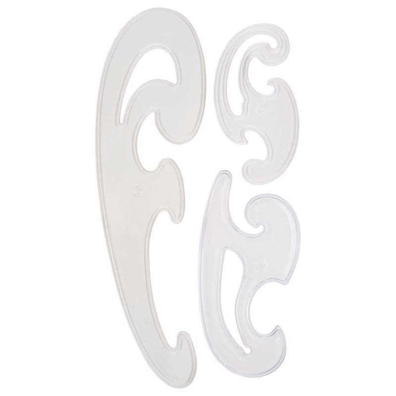 Taurus French Curves 3 Piece - Kiwi Business
