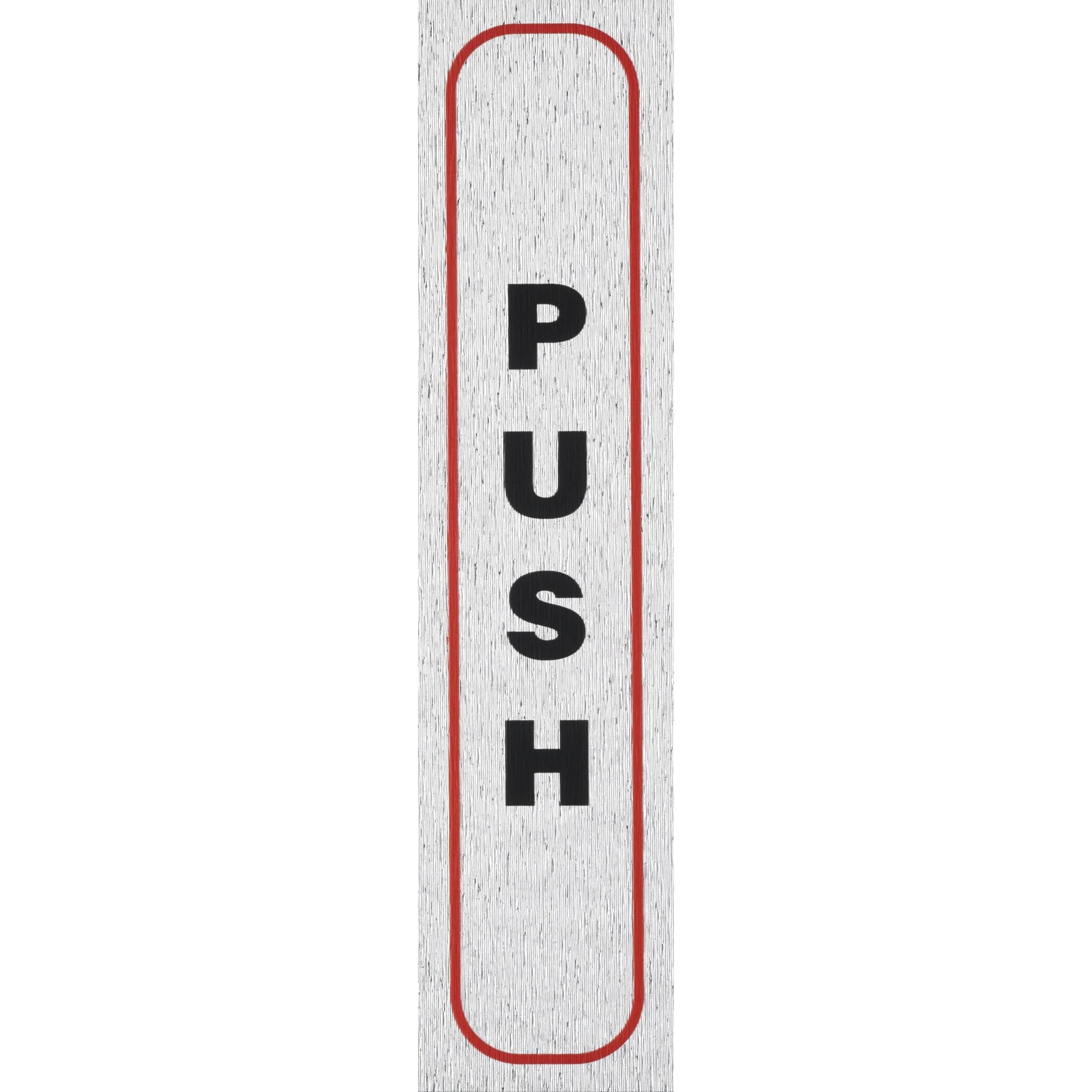 Rosebud Sign Push (Vertical) - Kiwi Business