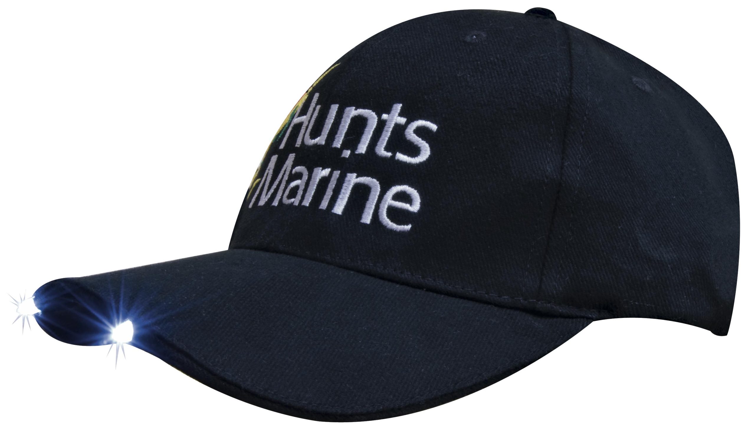 Brushed Heavy Cotton Cap with Led Lights in Peak - Kiwi Business