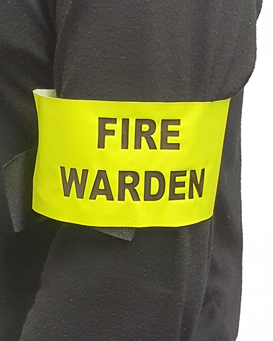 Fire Warden Arm Band with Velcro - PCA1000 - Kiwi Business