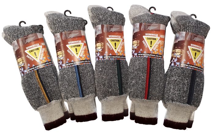 Caution Thermal Work Socks - PCS9510 - Kiwi Business