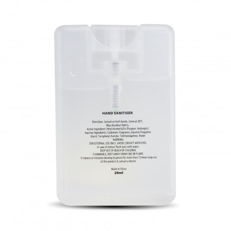 Hand Sanitiser Card - Kiwi Business